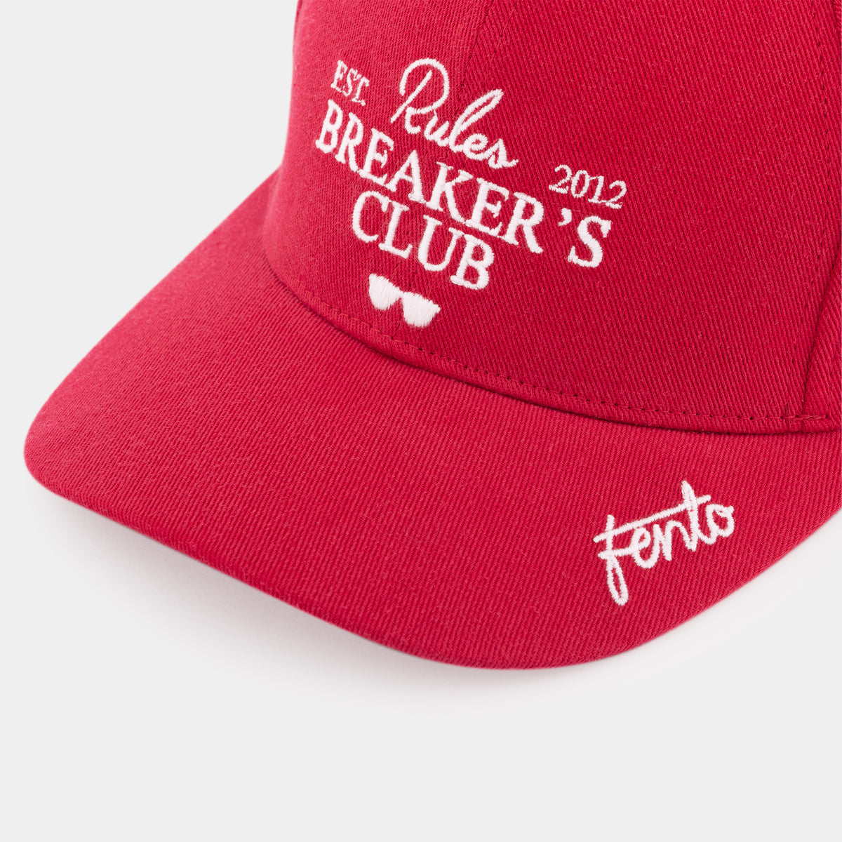 Rules Breakers Cap - Red – Fento Eyewear